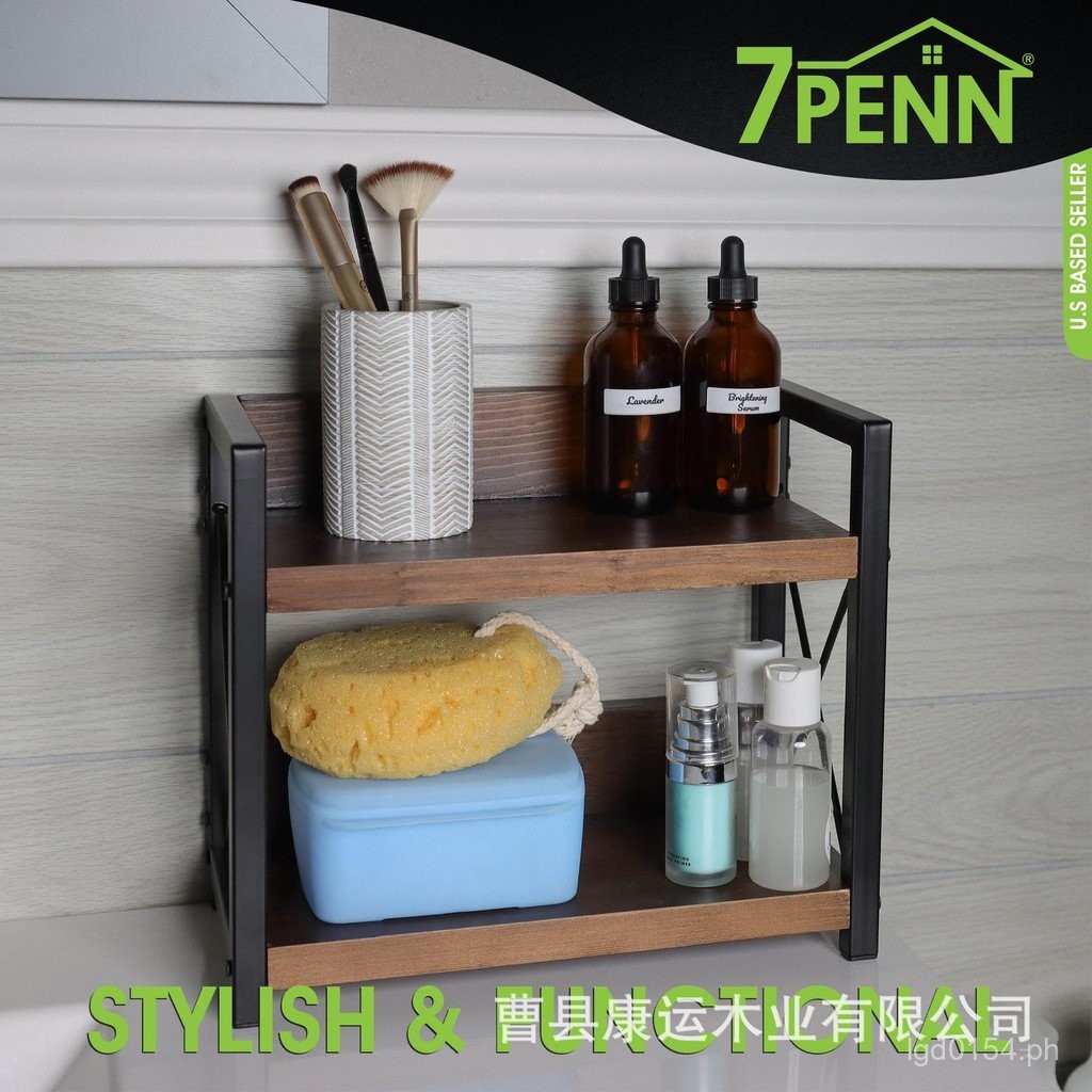 Kitchen Double-Layer Storage Rack for Condiments, Combined Storage Rack ...
