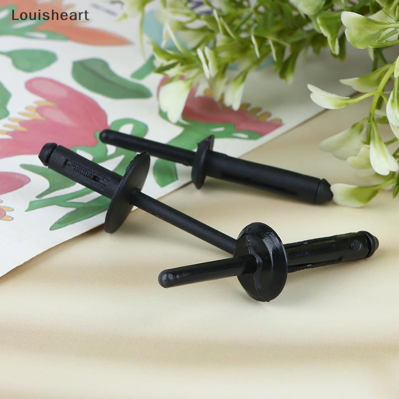 LHPH 10Pcs ck Plastic Rivet Clip Retainer Fastener Blind Rivets Head ...