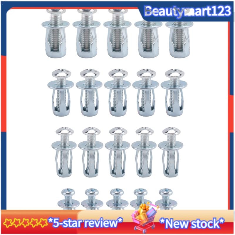 【BM】20pcs M 4 M5 M6 M8 Jack Nuts, Carbon Steel Expansion Screw ...