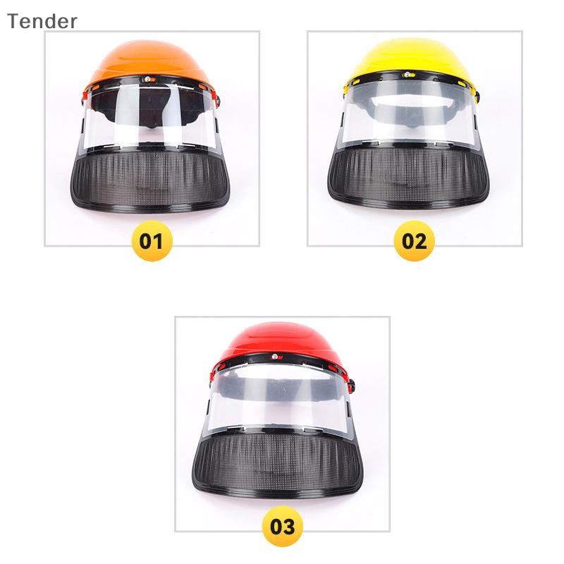 [Shyvana] Garden Grass Trimmer Weed Wacker Safety Helmet Hat With Full ...