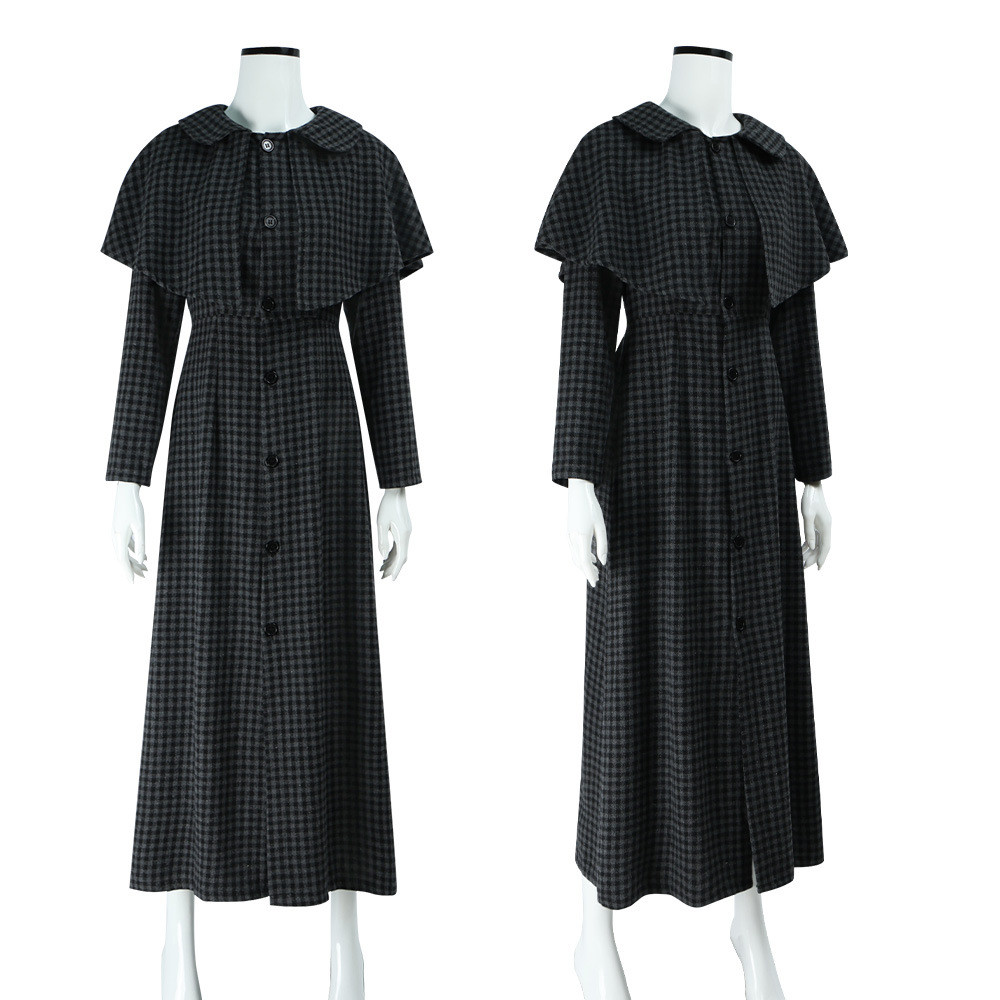 Adams Family Wednesday cosplay Halloween horror costume Adams Wednesday ...