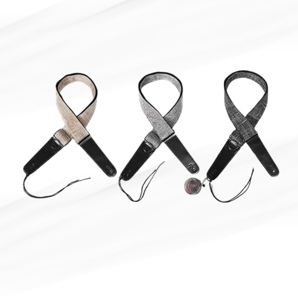 Smiger PE-A63 Premium Guitar Strap with Built-in Pick Holder (Guitar ...