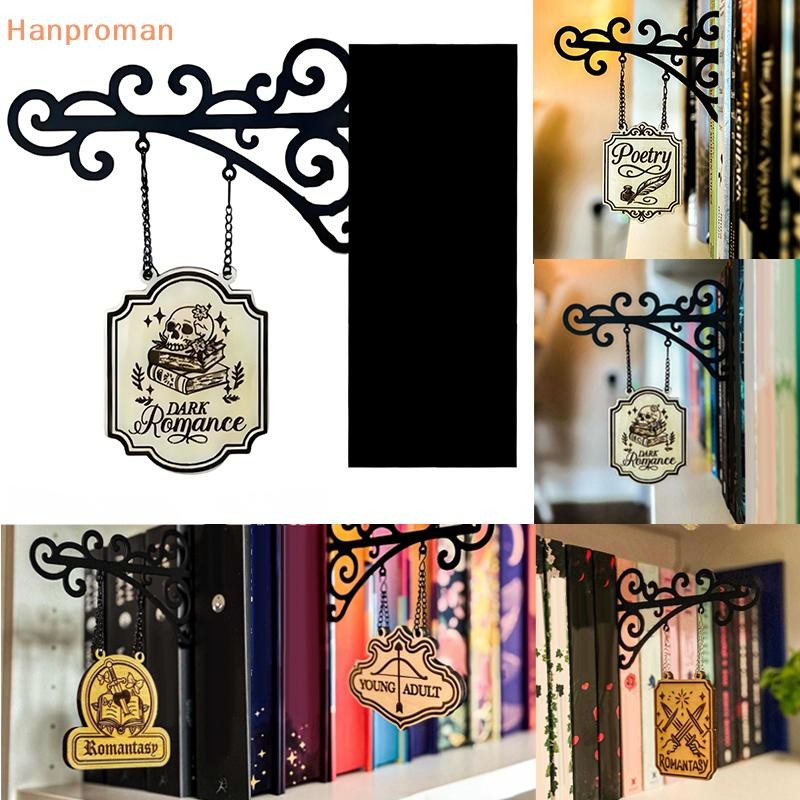 Hanproman> Book Nook Tavern Signs Literary Hangable Sign Readers Genre ...