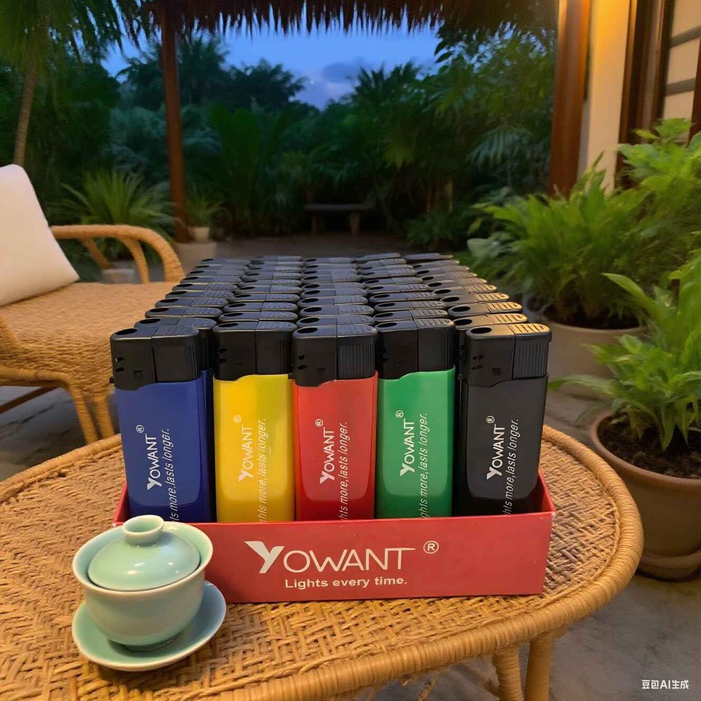 Yowant 006-Long-Lasting Lighter 50pcs/Box Nice for Outdoor Trips ...