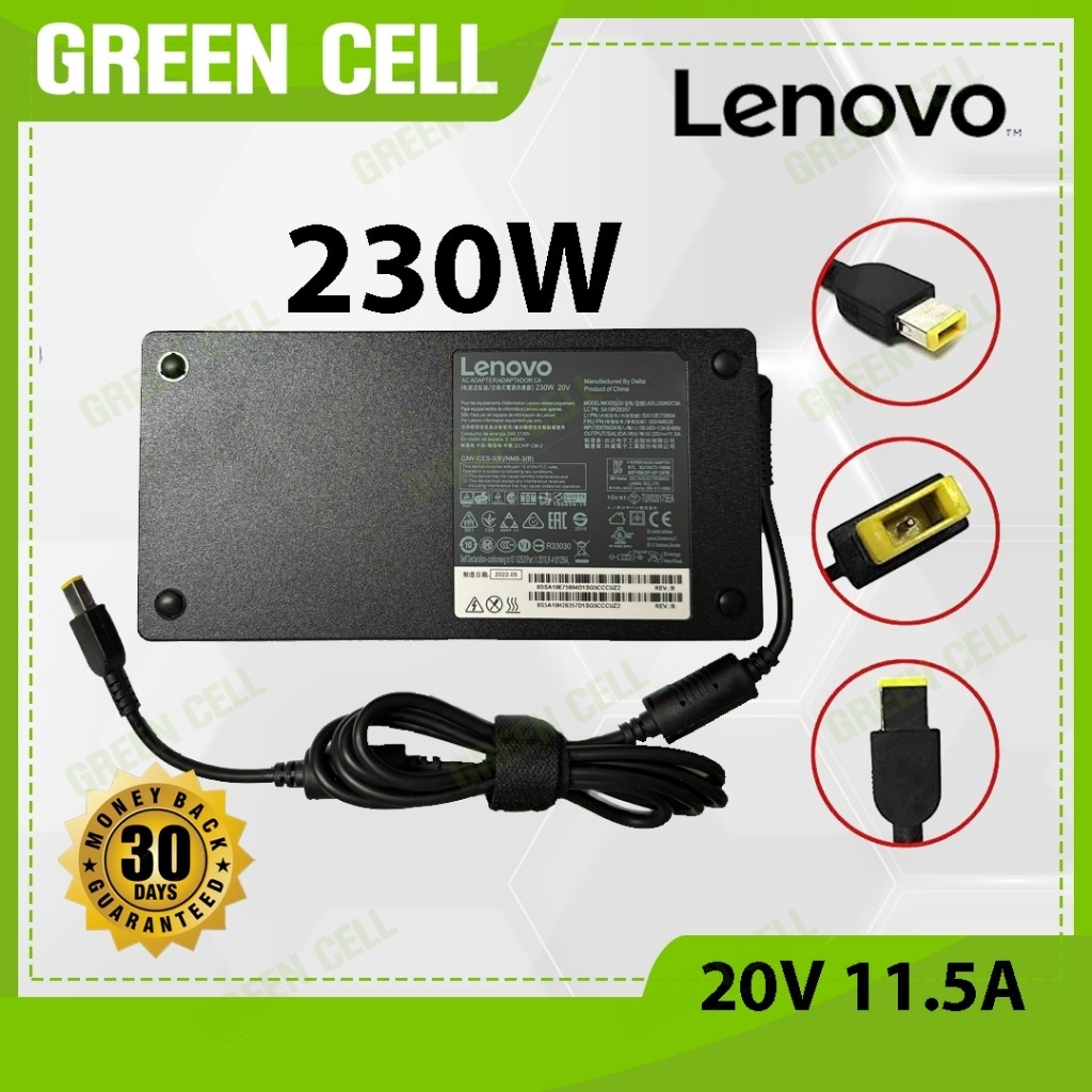 Lenovo Laptop Charger 20V 11.5A for ADL230NDC3A ADL230SCC3A PA-1231 ...