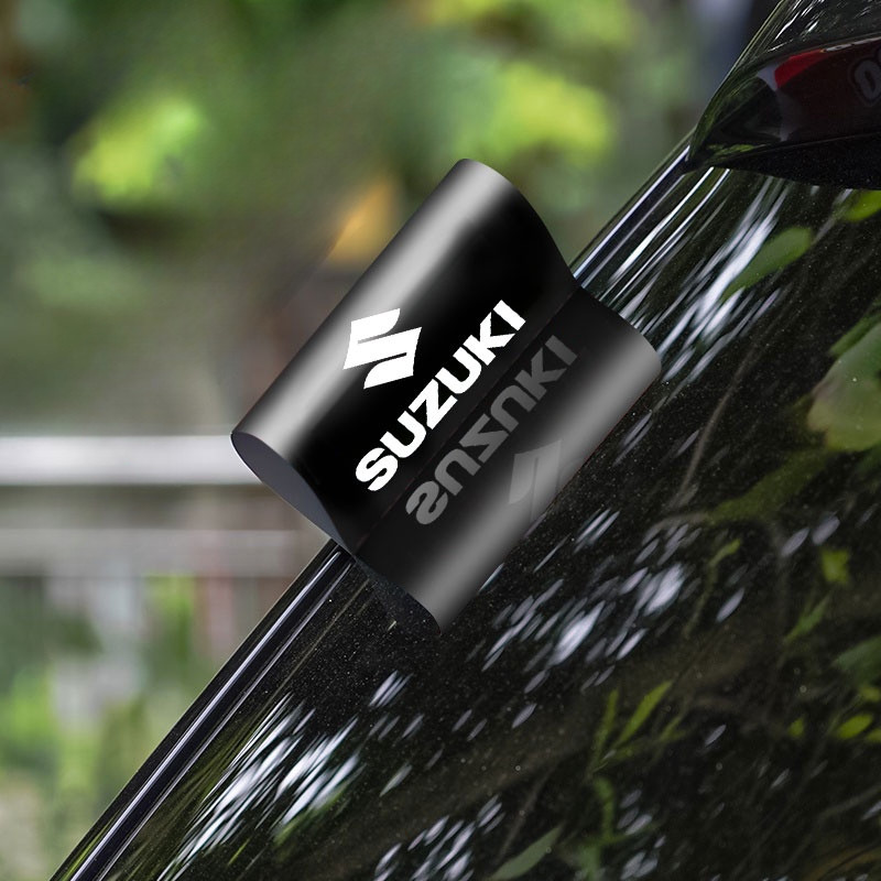 FTU NEW Suzuki Car Sticker Wash Label Style Trunk Door Decals PVC Auto ...
