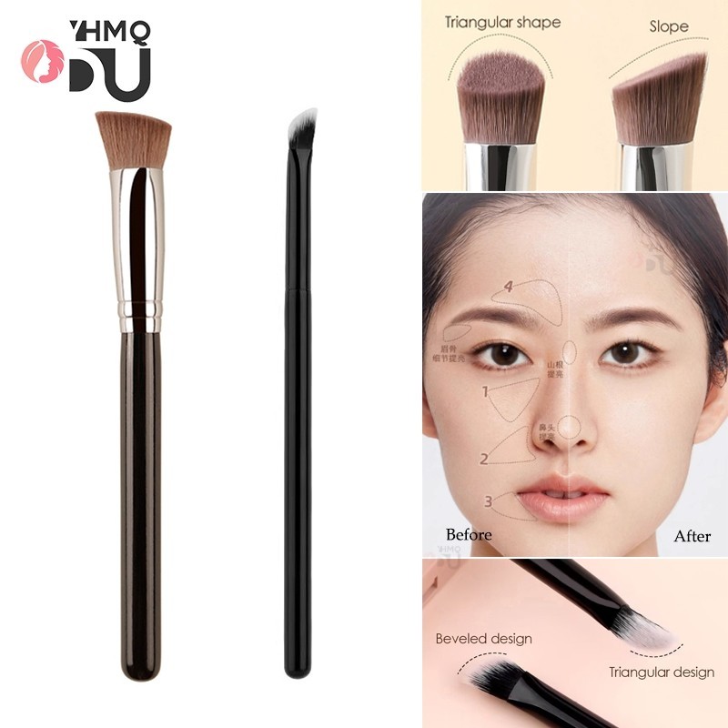 Angled Triangle Concealer Brush Contour Highlighter Concealer Brush ...
