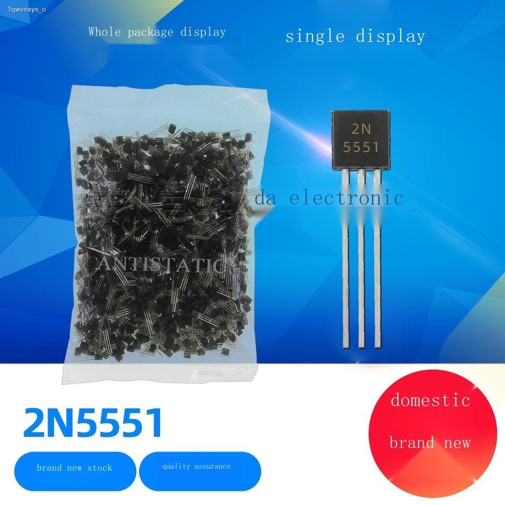 Transistor 2N5551 0.6A 160V NPN low power transistor straight plug TO ...