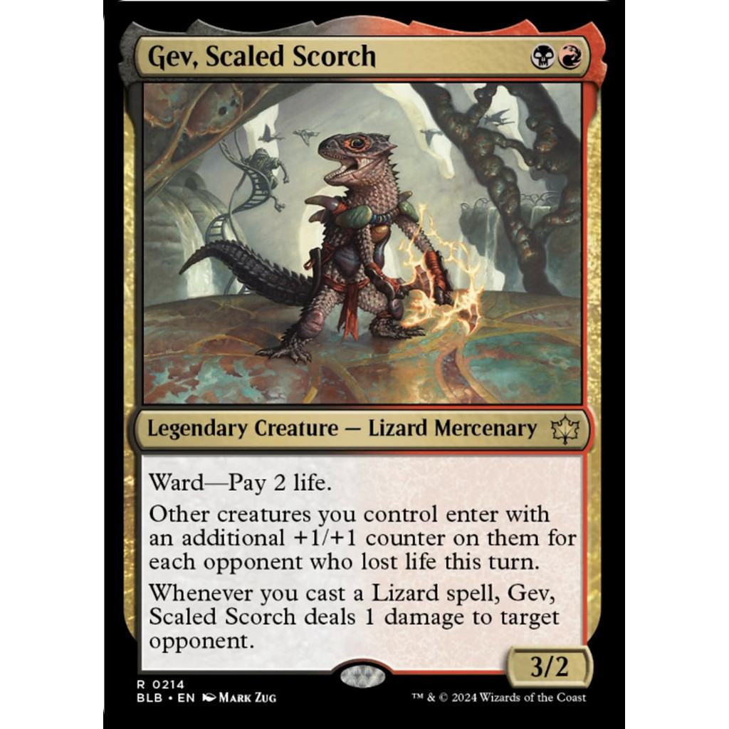 Gev, Scaled Scorch [Bloomburrow] | Shopee Philippines