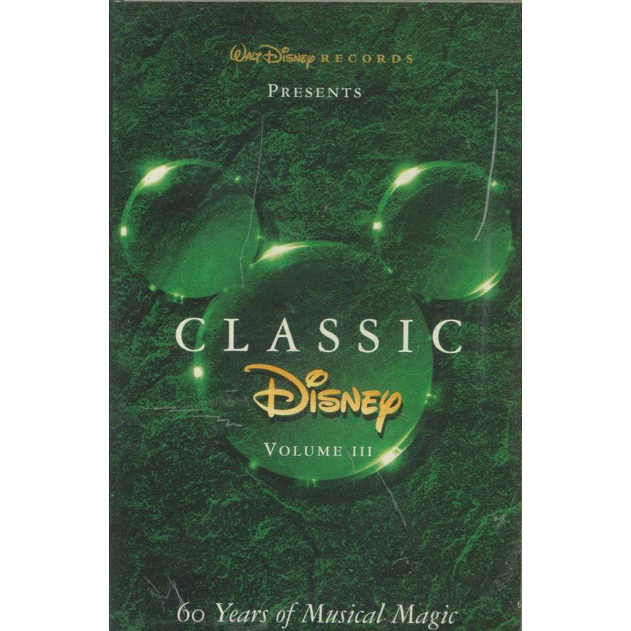 Various-Classic Disney Volume III (Cassette) (VG+) | Shopee Philippines