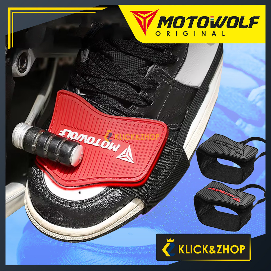 Motowolf Motorcycle Gear Shift Pad Boots & Shoe Protection V2 | Shopee ...