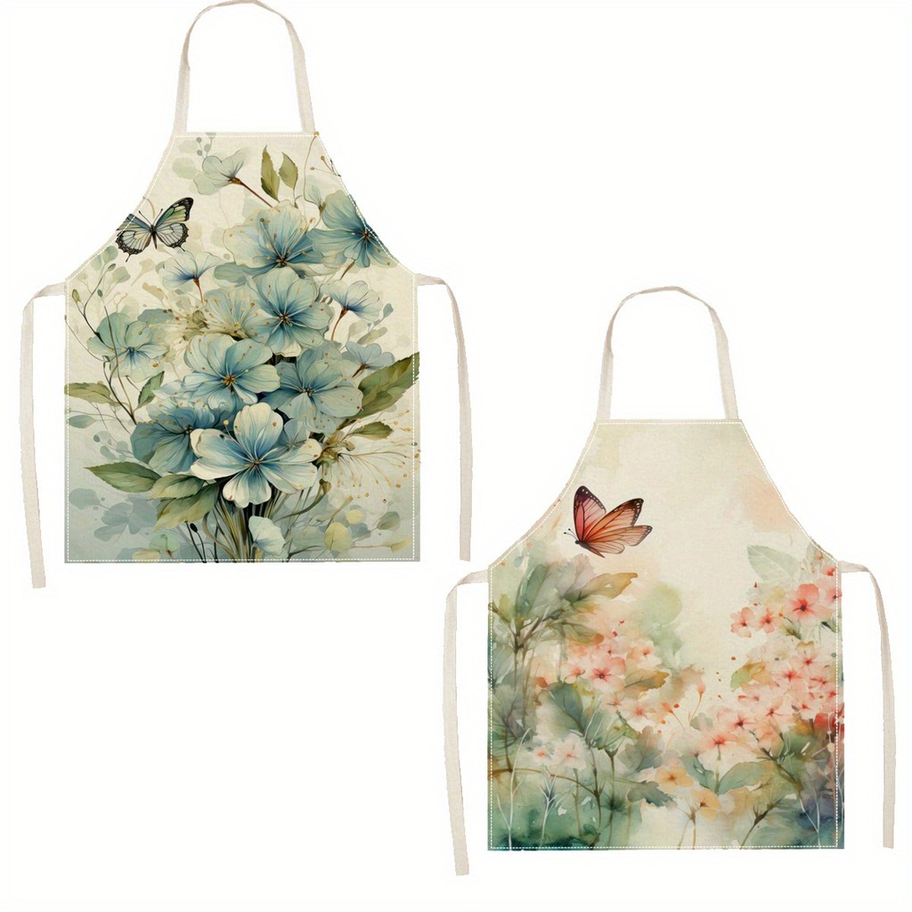 1PC Nais Flower apron Fashion Patterns Creative Cooking Apron for ...