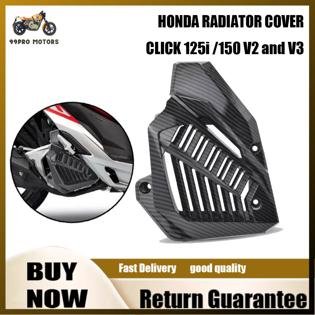 [99PRO MOTOR] HONDA RADIATOR COVER FOR HONDA CLICK 125i /150 V2 and V3 ...