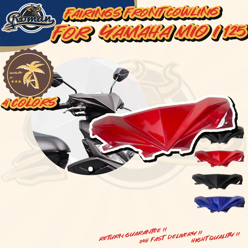 MOTORCYCLE FAIRINGS FRONT COWLING MIO I 125 A84 ROMAN | Shopee Philippines