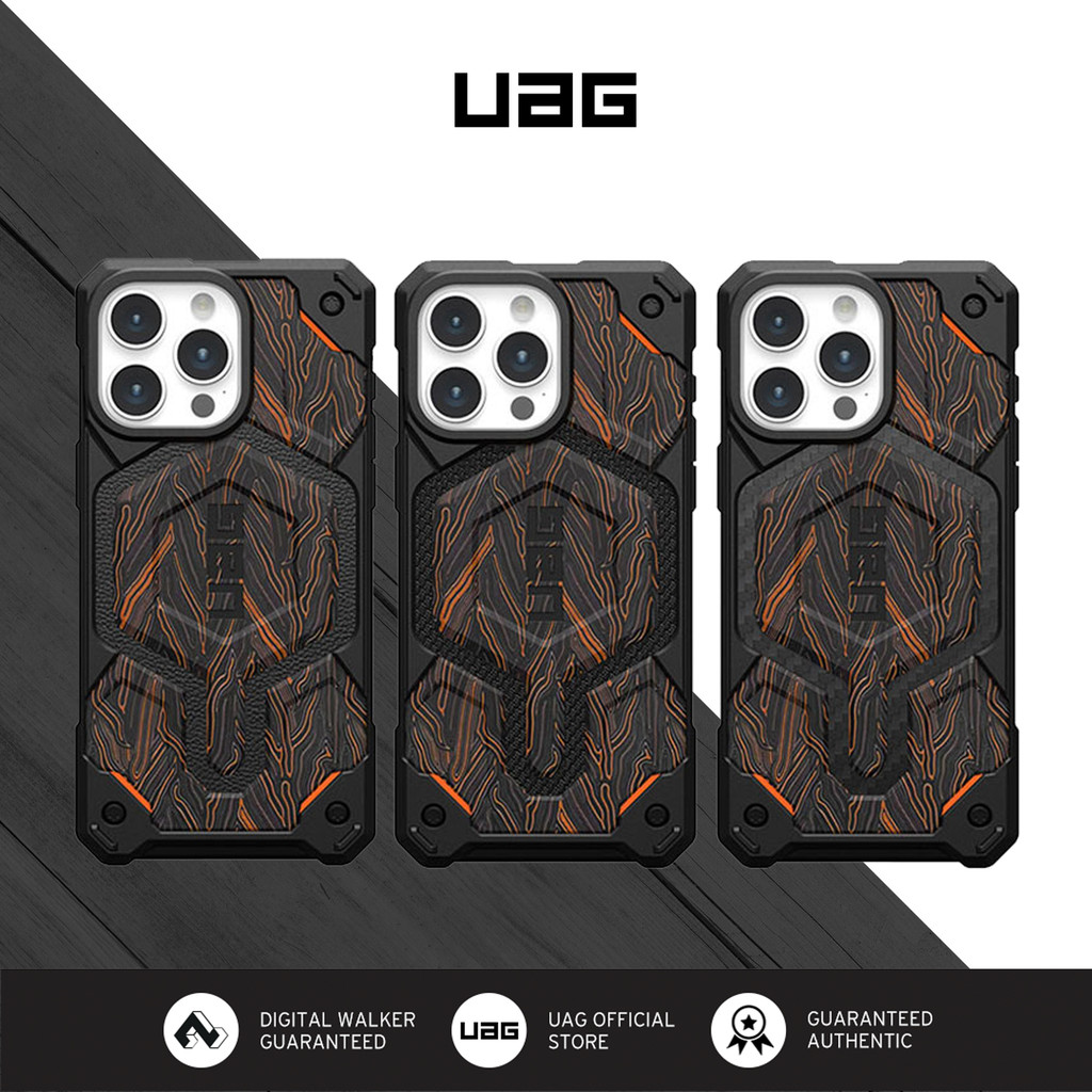 Original UAG Monarch Pro G-10 Case with Magnetic for iPhone 15 Pro Max, 14 Pro Max, 13 Pro Max ...