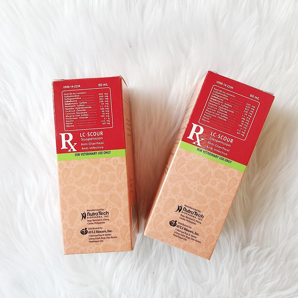 LC-Scour Suspension Anti-Diarrheal & Anti-Infective 60 ML Peto2024 ...