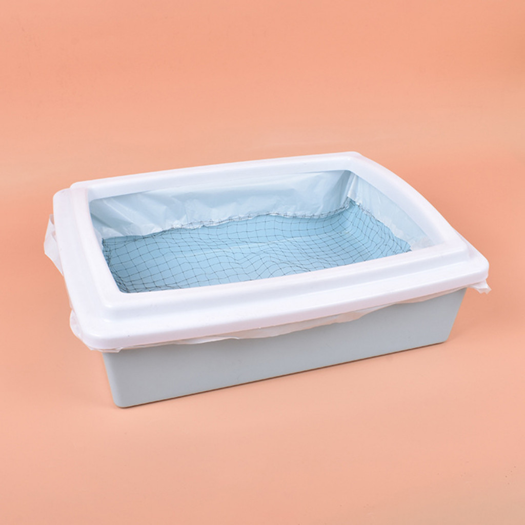 [MOONWHITE] Time-saving Cat Litter Solution Cat Litter Mesh Bag 10-pack ...