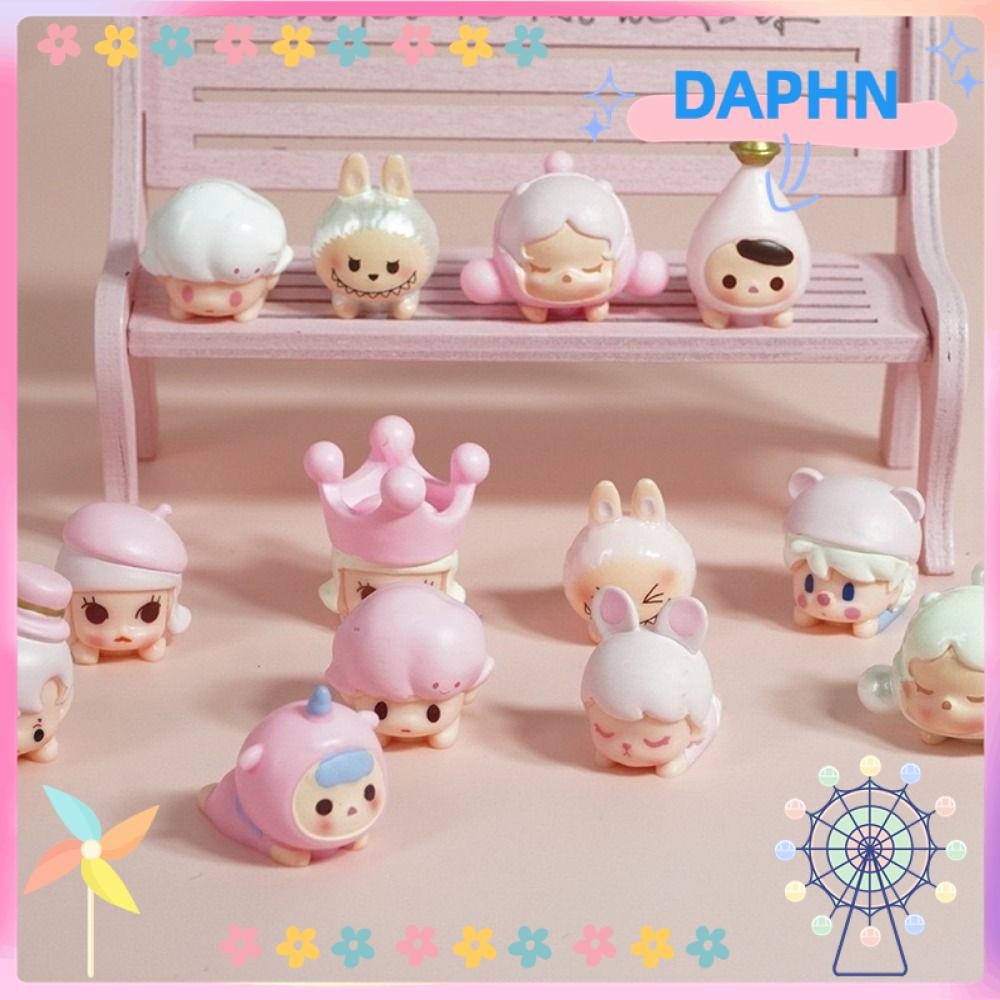 DAPHS Box, POPMART Pop Bean MOLLY Anime Cartoon Figure Model, Fashion ...