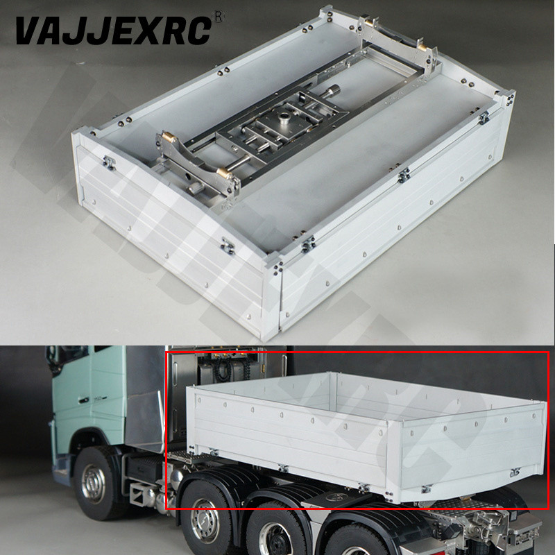 Aluminum Alloy Ballast Hopper for 1/14 Tamiya Remote Control Tractor ...