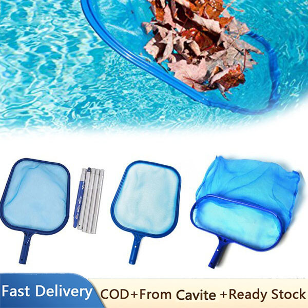 [COD] Swimming Pool Net Cleaner with Pole Pool Skimmer Deep Net ...