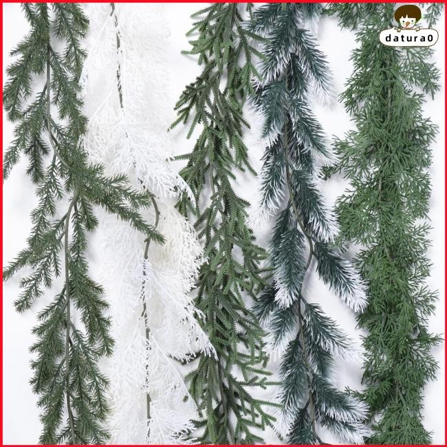 Ready stock 6ft Christmas Garland, Realistic Pine Garlands Christmas ...