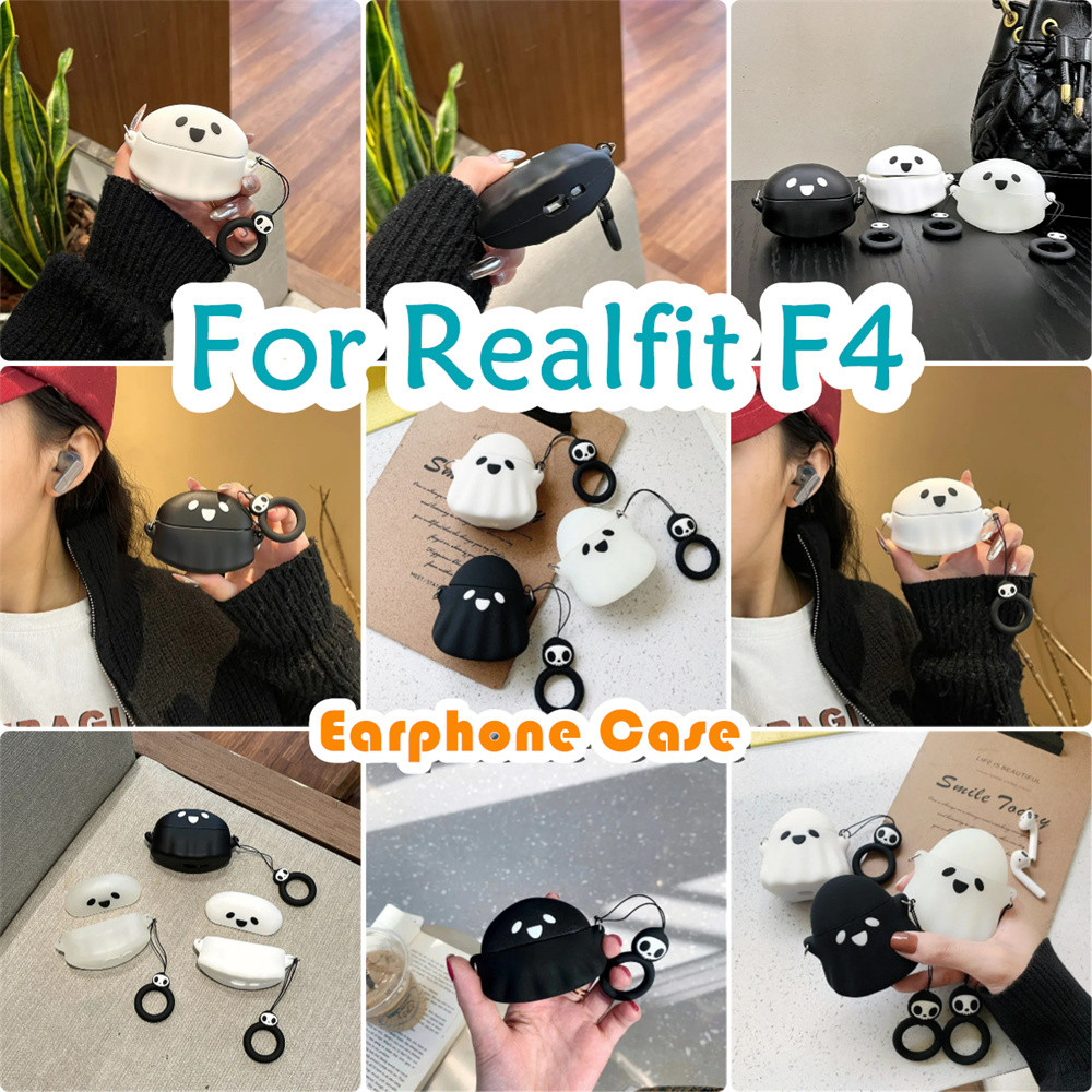 READY STOCK!For Realfit F4 Case Innovation Cartoon Soft Silicone ...