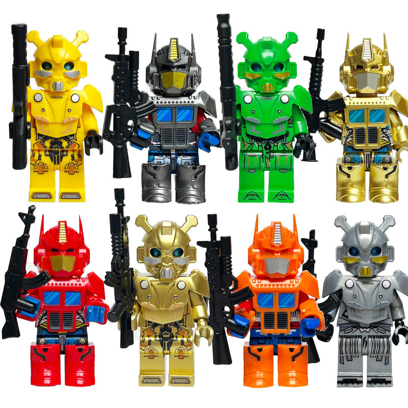 Compatible Lego Transforming Robot King Kong Optimus Prime Bumblebee ...