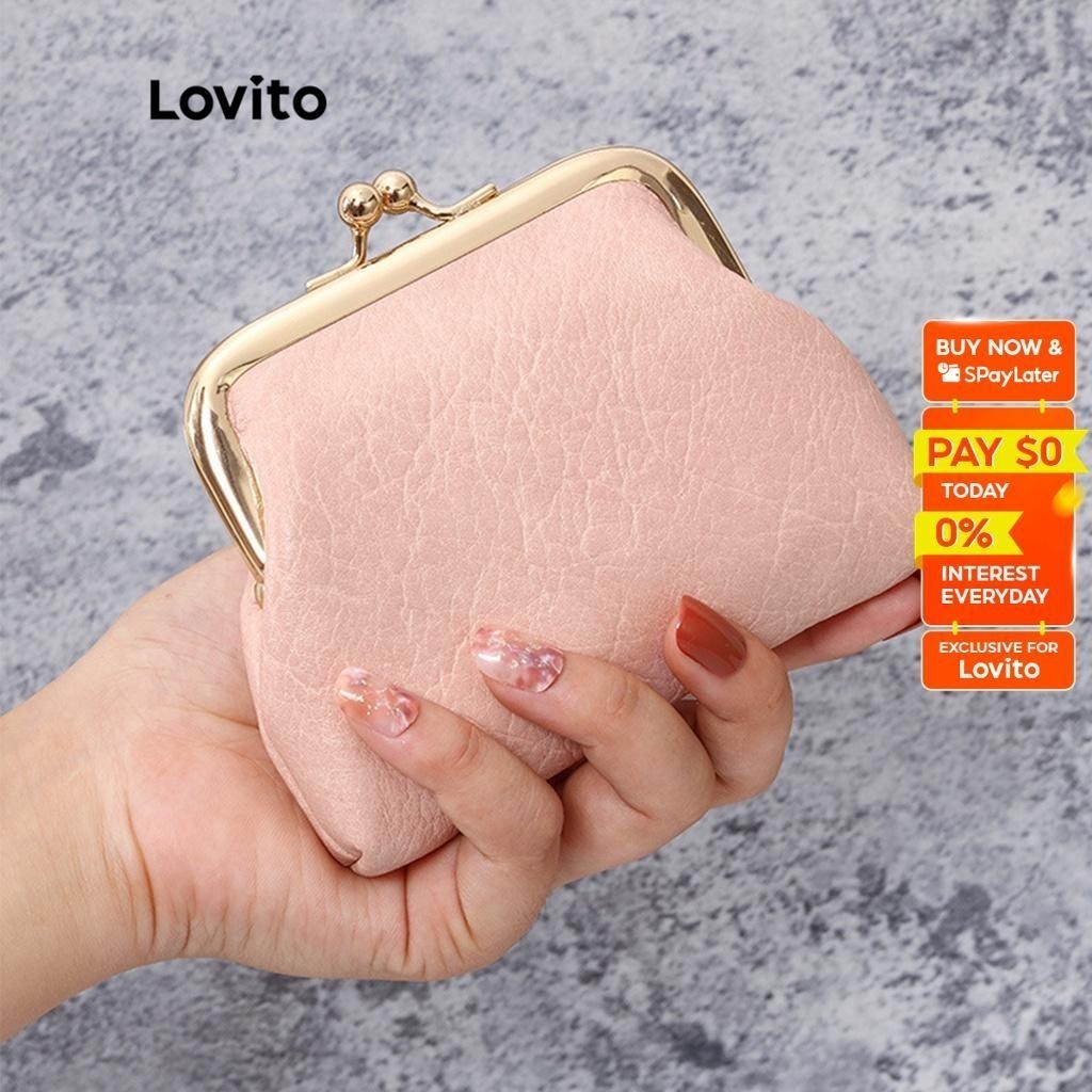 Lovito Women Spiked Wallet L50Ad127 | Shopee Philippines