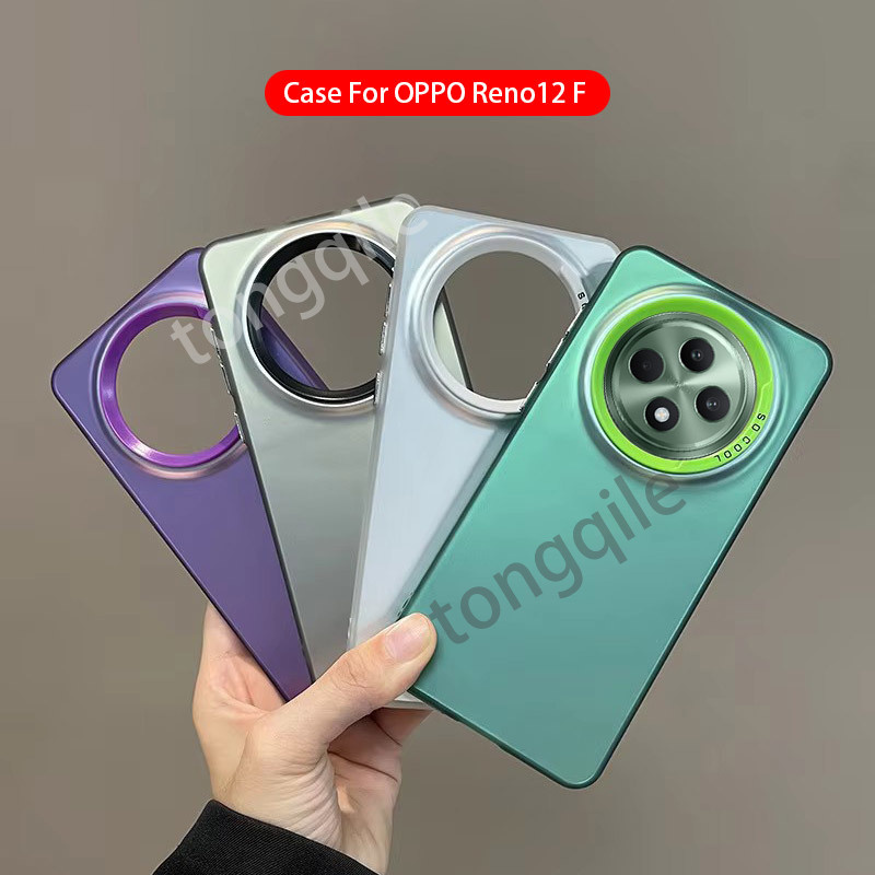 Silver IMD Case For OPPO Reno12 F Reno 12 F 12F Reno12F 5G 4G 2024 ...