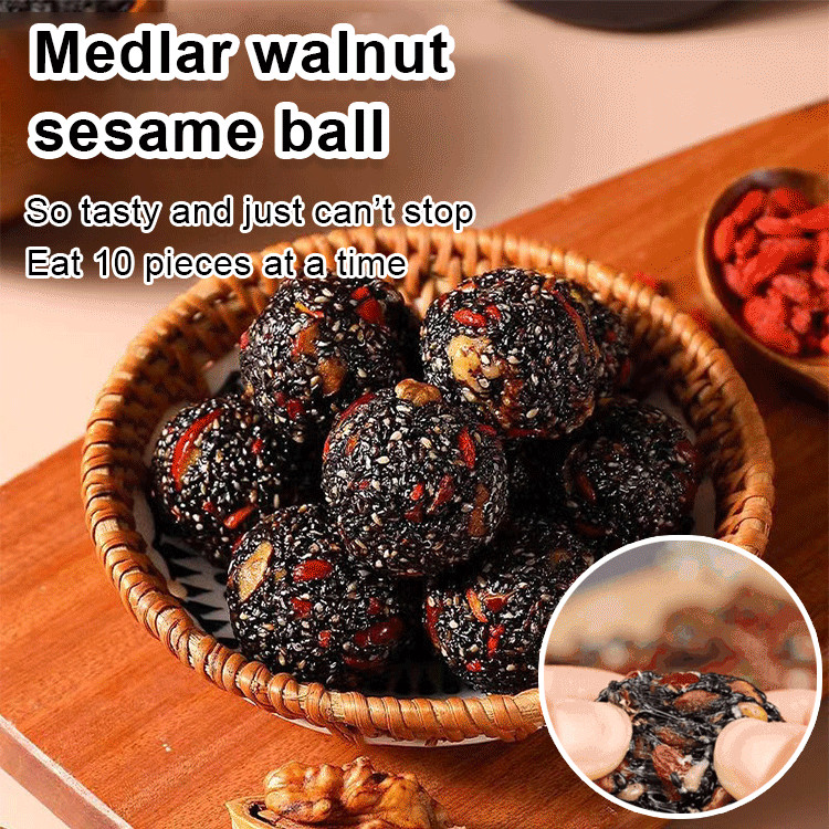 Mulberries, goji berries, red dates, walnuts, sesame balls | Shopee ...