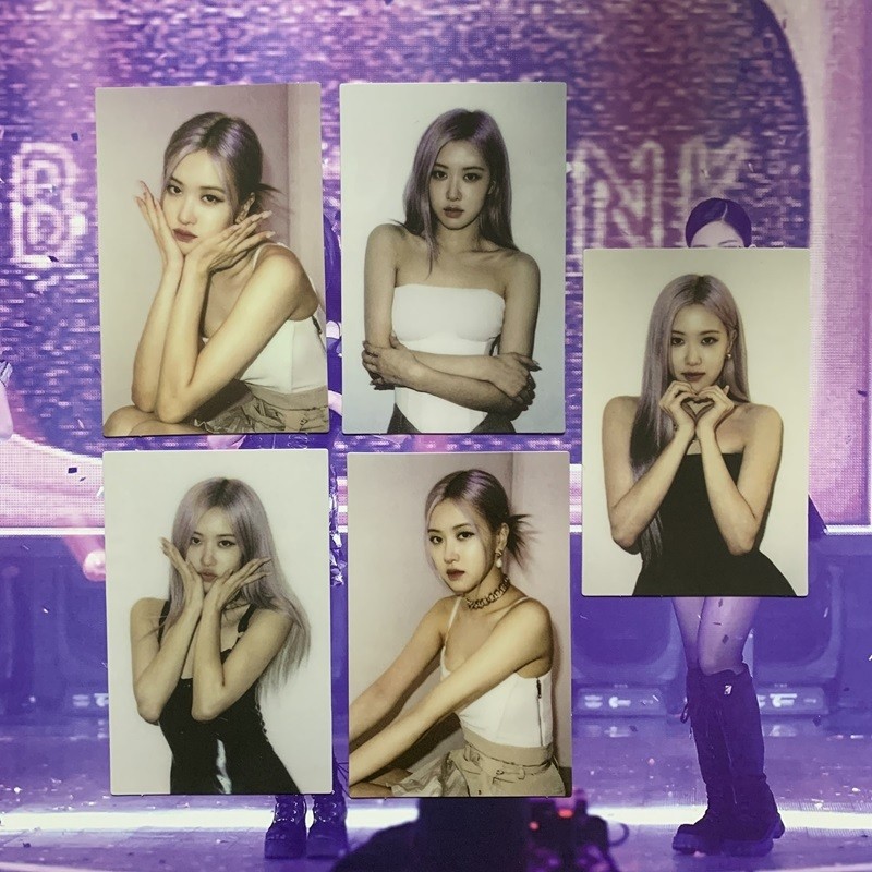 Official Authentic BLACKPINK Park Chae Young Photocard Hold Face Flesh ...