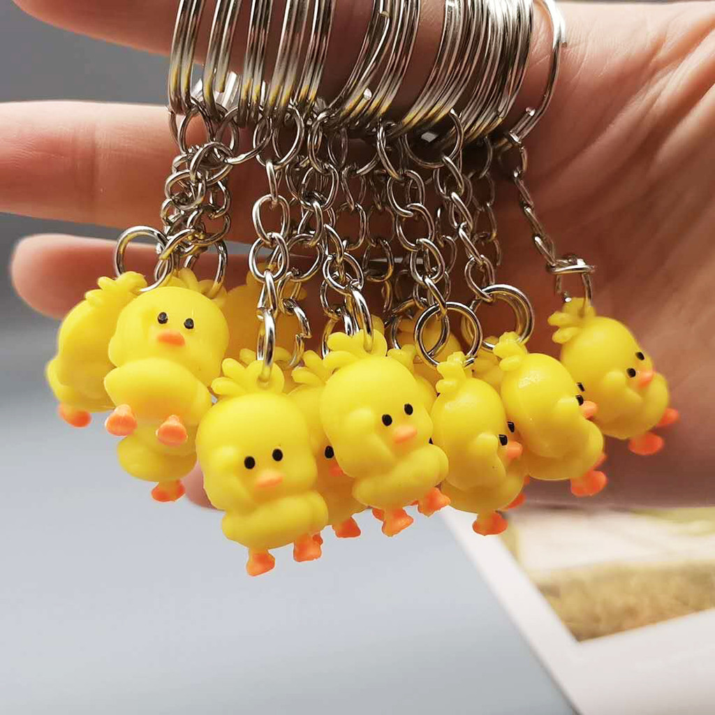 Little Yellow Duck Keychain Douyin Same Style Influencer Little Yellow ...