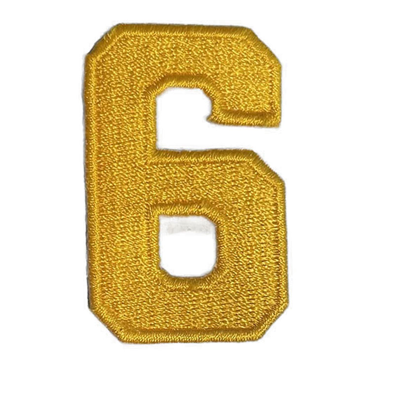 Medium Number 6 Patch | Shopee Philippines