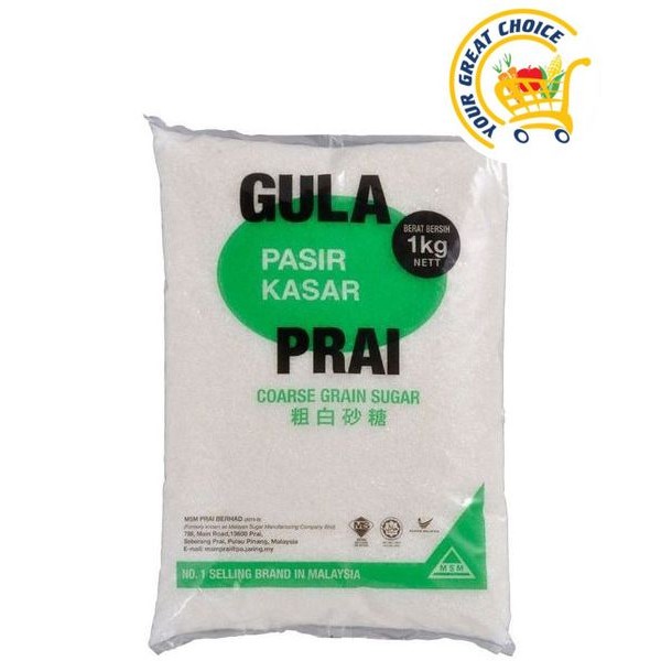 Gula Prai Coarse Grain Sugar 1kg | Shopee Philippines