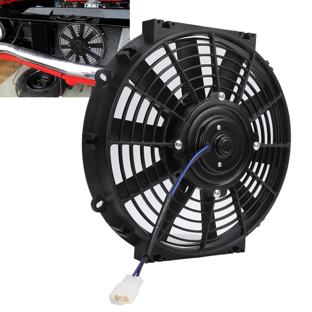 Rubikcube 10in Slim Electric Cooling Fan Radiator 24V 80W 2100RPM 10 ...