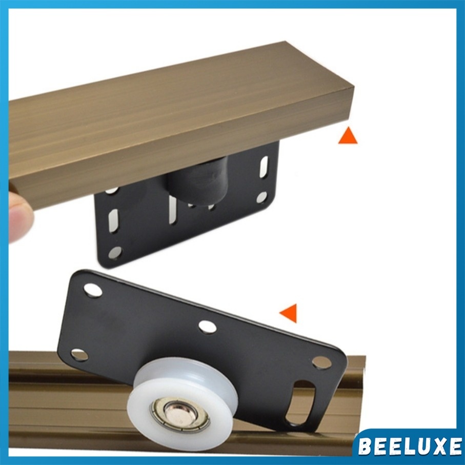 BeeLuxe Sliding Door Rollers Wardrobe Nylon Pulley Hanging Wheel ...