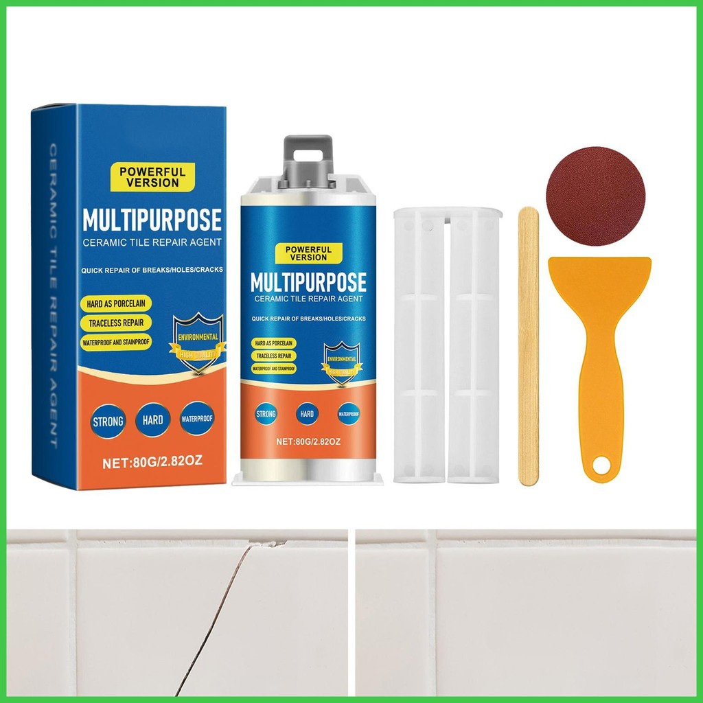Tile Fix Repair Kit Tile Filler Chip Repair Kit Tile Cracks Practical ...