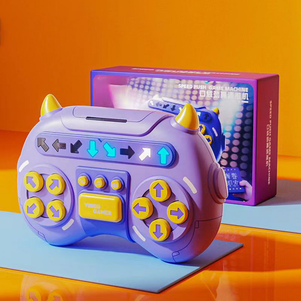 Music Rhythm Speed Push Game Console Fast Push Puzzle Game Console ...