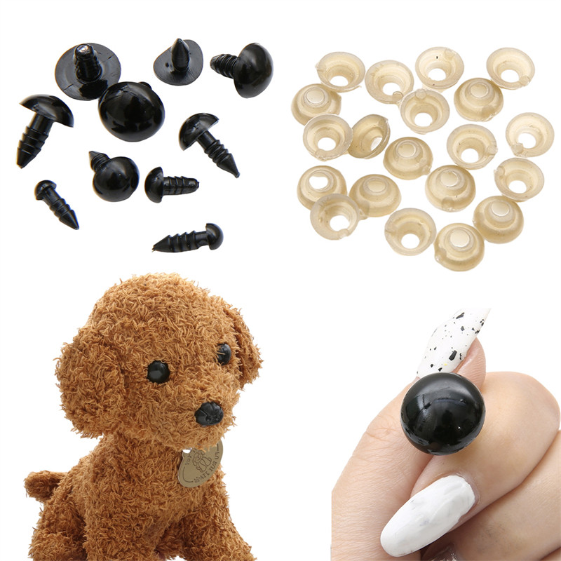50pcs Acrylic Animal Eye Beads With Rods For Toys Dolls Googly Wiggly ...