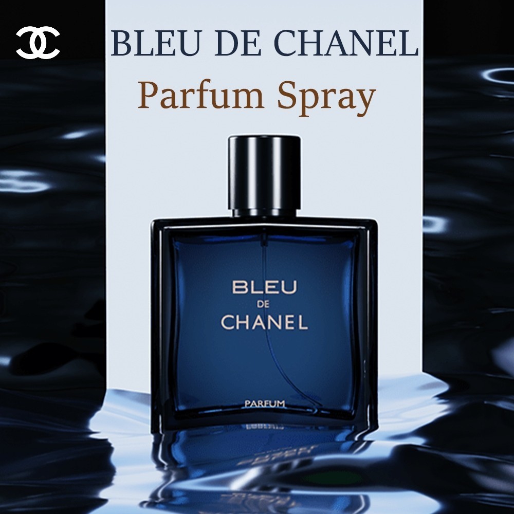 Chanel BLUE DE 100ML men's Perfume Cologne Perfume Natural Fresh Long ...