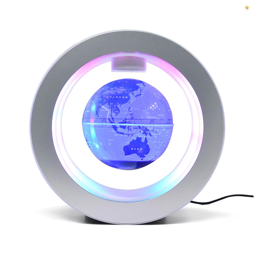 Floating Globe with Multi-Color Changing LED Light 4 Inch Magnetic ...
