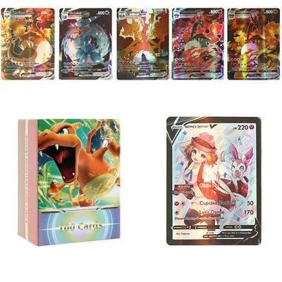 card pokemon Pokemon Card English Flash Card EX Sword Shield GX Pokemon ...