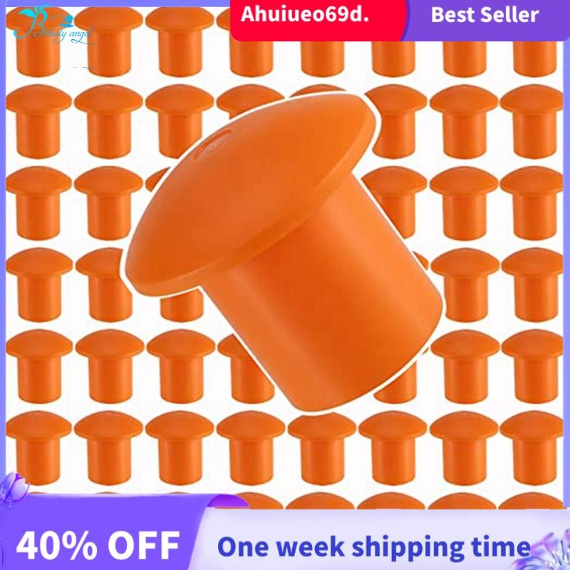 80 Pcs Rebar Caps Orange Rebar Covers Caps for Rebar Stake, Rebar Size ...