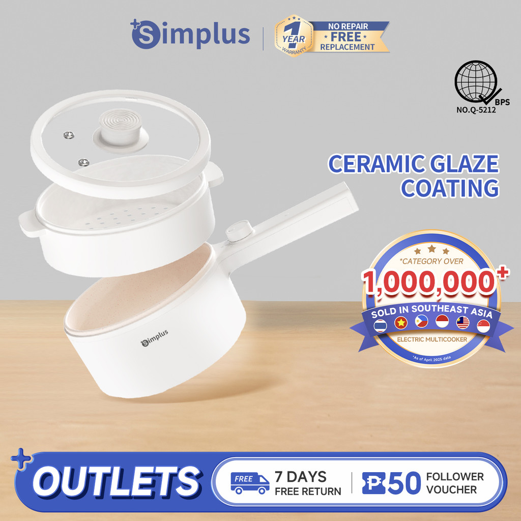Simplus Electric Cooker Multifunctional With Steamer Rice Cooker ...