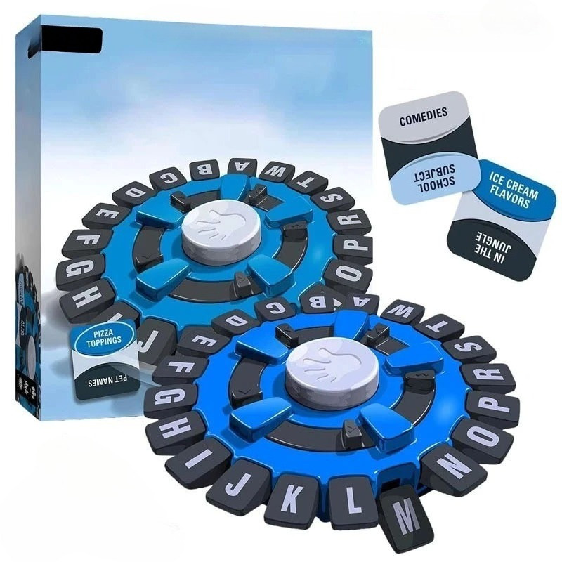 Children's Crazy Alphabet Board Game Carousel Fast Rhythm Home Desktop ...