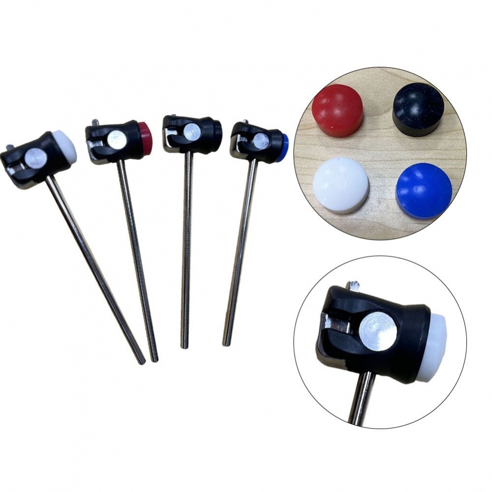 Universal Rubber head Bass Kick Drum Beater Hammer For Drum Kit ...