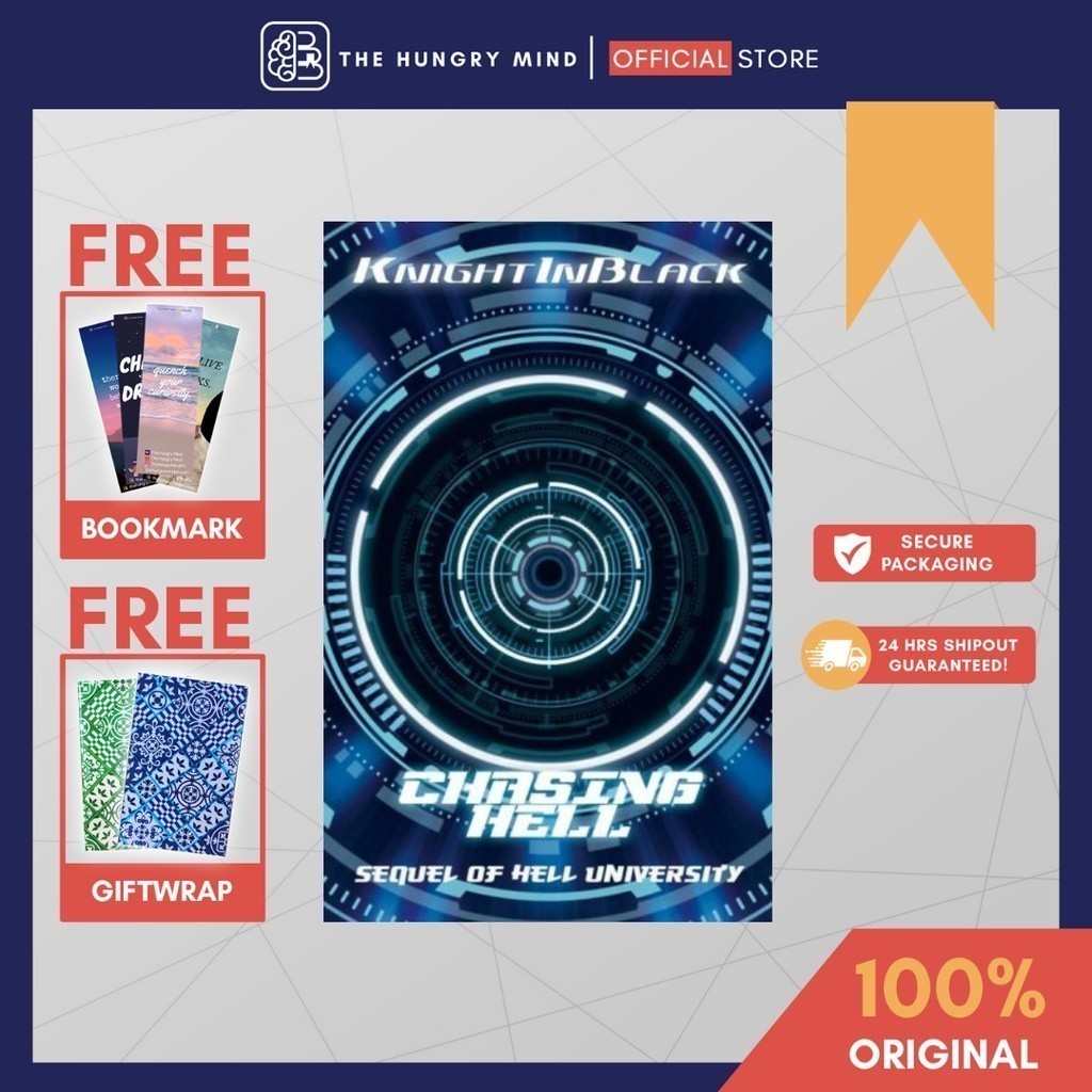 Chasing Hell Part 1 (ORIGINAL) by KnightinBlack (PB) Wattpad Books | Shopee Philippines