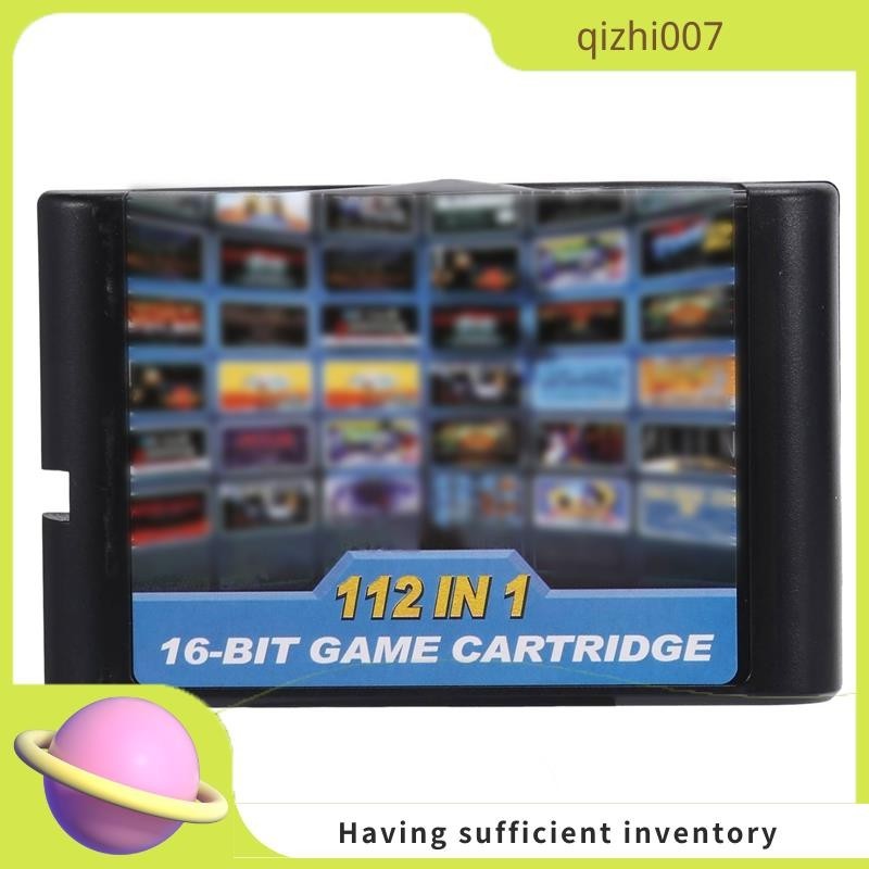 qizhi007 112 In 1 Game 16 Bit Game for Megadrive Game for PAL and NTSC ...