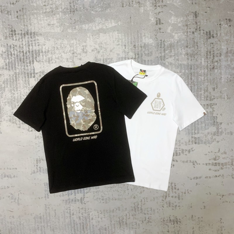 Bape 2024 Limited Edition Arrival Men Women O-Neck Joint name Best ...
