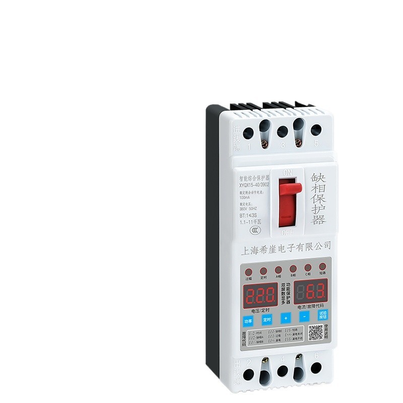 Xiya XBD4 intelligent water pump motor phase-missing protector three-phase 380V phase-broken ...